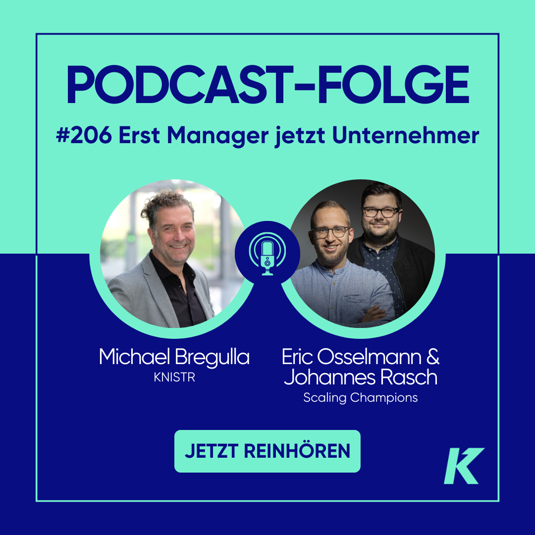 Podcast Michael Bregulla - Vom Manager zum Unternehmer
